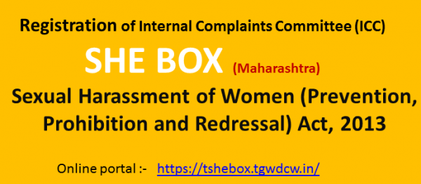 Register Internal Complaints Committee constituted under POSH - Centre ...